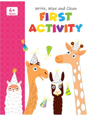 Buy Pegasus First Activity Write, Wipe and Clean Book Online