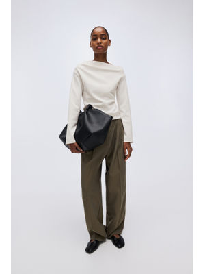 Buy H&M Women White Asymmetric Top (XS) Online