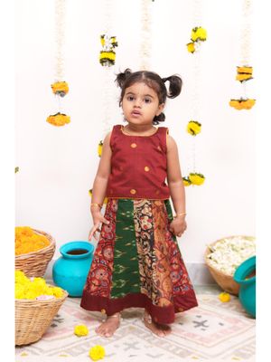 Buy EKANTA Roopali Maroon Mini (Set of 2) (0-6 Months) Online