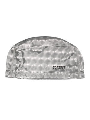 Buy Viva Swimming PU 3D Swimming Cap for Boys and Girls Grey Online