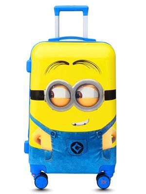 Buy Junior Joe Abs Plastic Kids 24-Inch Trolley Bag Lightweight Hard ...