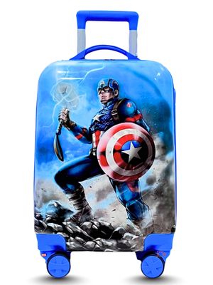 Buy Junior Joe Abs Plastic Kids 20-Inch Trolley Bag Lightweight Hard ...
