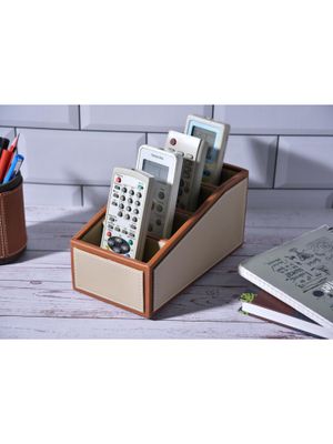 Buy Premsons Two Tone Remote Holder - Organizer - 4 Compartments ...