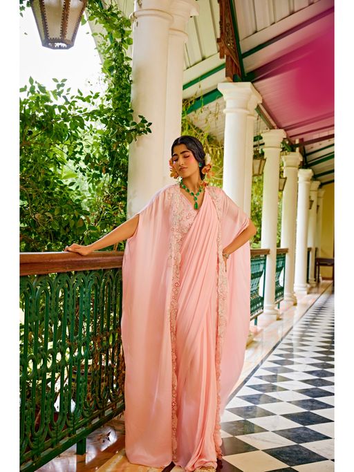 Buy Stylish Cape Sarees Collection At Best Prices Online