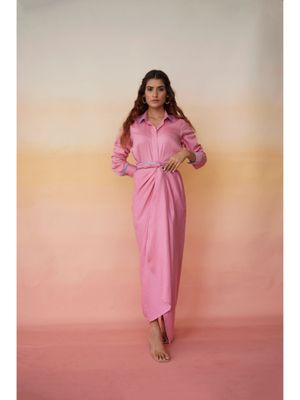 Buy Aapro Label Krabi Wrap Skirt Co-Ord (Set of 2) Online