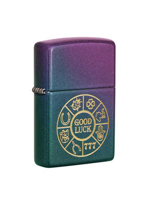 Buy Zippo Lucky Symbols Design Windproof Pocket Lighter Online