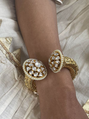 Buy The Jewel Factor Gold Princess Diya Bangle Kada Online