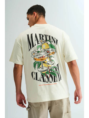Buy Bonkers Corner Classic Martini Oversized T-Shirt (XS) Online