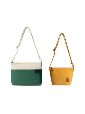 Buy DailyObjects Sunday Crossbody Bag and Caddy Sling Bag Green (Set of ...