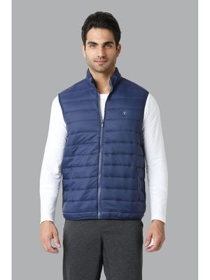 Buy Van Heusen Athleisure Men Extra Warm & High Neck Woven Jacket ...