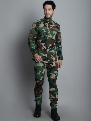 Buy MountMiller Camouflage Printed Acu Multicam Uniform (Set of 2) (S ...