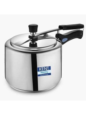 Buy Kent Silver Pressure Cooker Stainless Steel Inner Lid Online