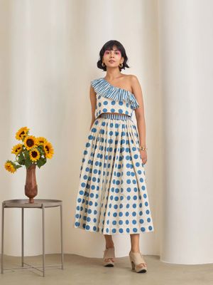 Buy Maisolos Rebecca White Co-Ord (Set of 2) (XS) Online