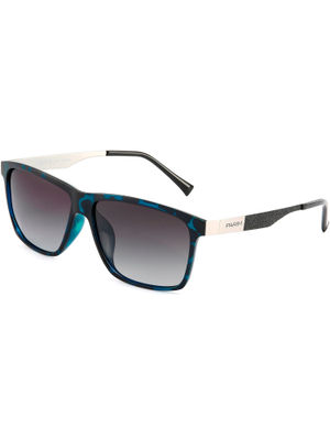 Buy PARIM Polarized Unisex Rectangular Wayfarer Sunglasses Blue Frame ...