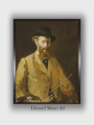 Buy The Art House Self Portrait with a Palette Painting by Edouard ...