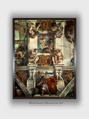 Buy The Art House The Sistine Chapel: Creation of Eve, the Prophet ...