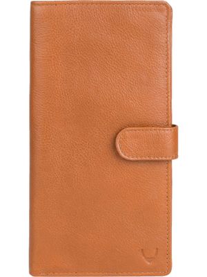 Buy Hidesign Tan Solid Passport Holder Online