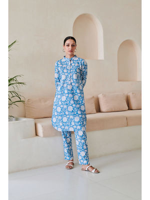 Buy The Burnt Soul Kumud Floral Kurta Online