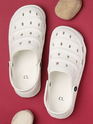 Buy Carlton London Clogs Off White Men Online