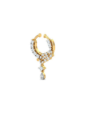 Buy KuberBox Rudhi Spring Nose Ring 14K Gold Online