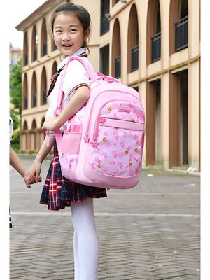 Buy SYGA Kids Cute Printed Design Backpack - Pink Online