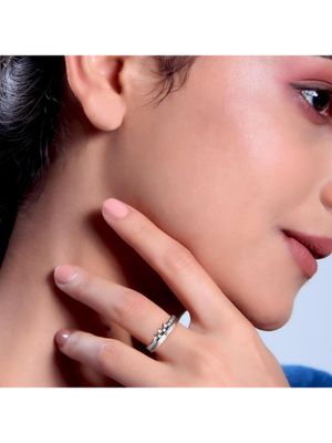 Buy GIVA Sterling Silver Starry Tiara Ring For Girls and Womens Online