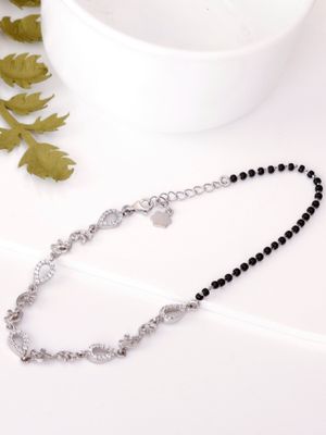 Buy GIVA Sterling Silver Enchanted Anklet for Womens and Girls Online