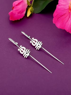 Buy GIVA Sterling Silver Trishul Ear Cuff for Womens and Girls Online