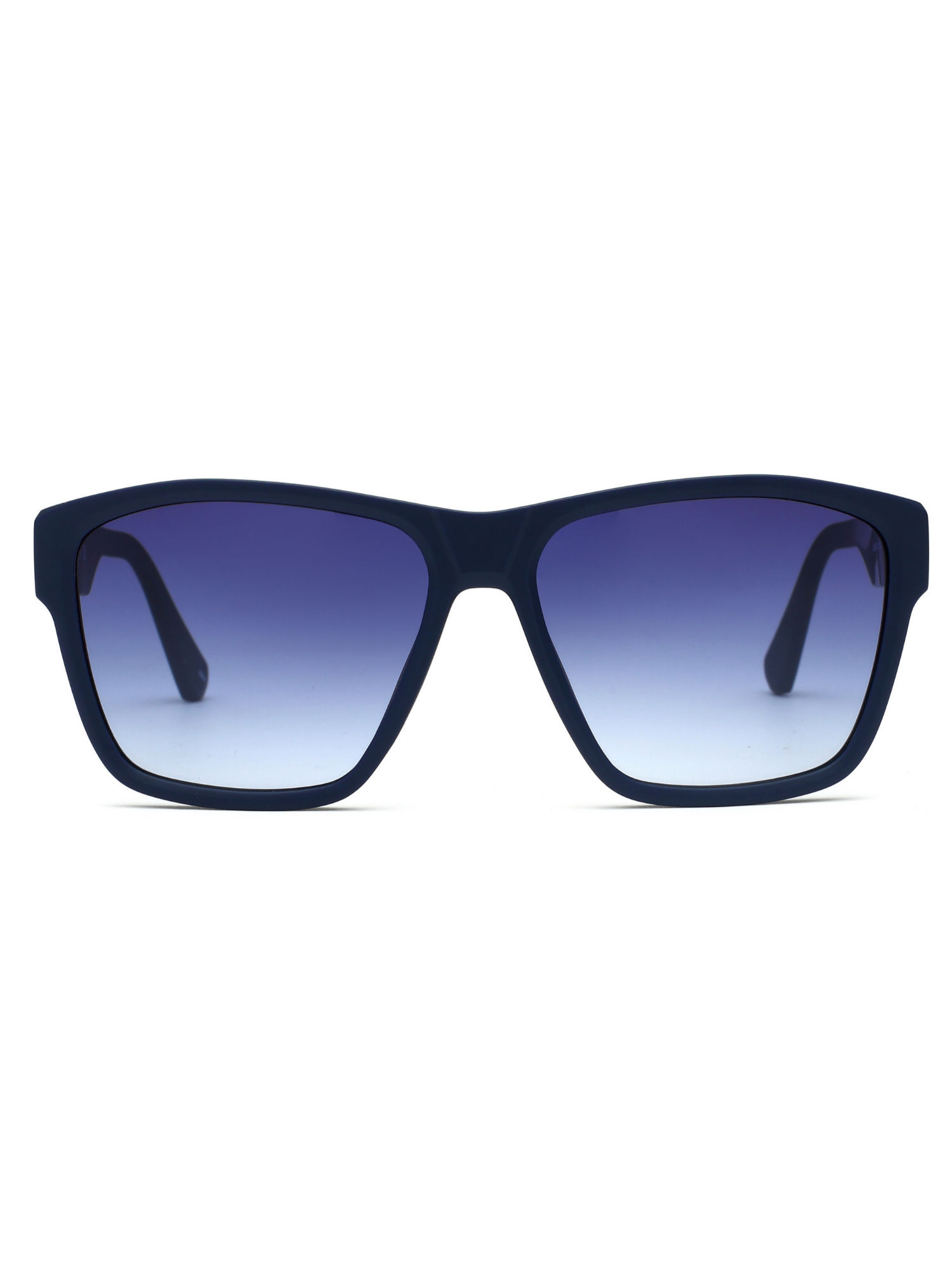 Buy Calvin Klein Blue Lens Wayfarer Sunglass Full Rim Blue Frame 57 Online