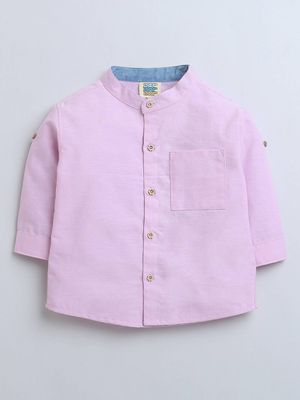 Buy ZIP ZAP ZOOP Pink Full Sleeve Shirt with Pocket (2-3 Years) Online