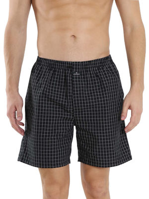 Buy Jockey 1223 Men Cotton Woven Checkered Boxer Shorts-Multi Colour ...