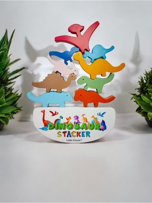 Buy LITTLE GINNIE Dinosaur Stacker Stem Toys Online