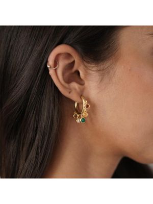 Buy She Ela Jewel Vivi Navratil Hoops - Multi-Color Online