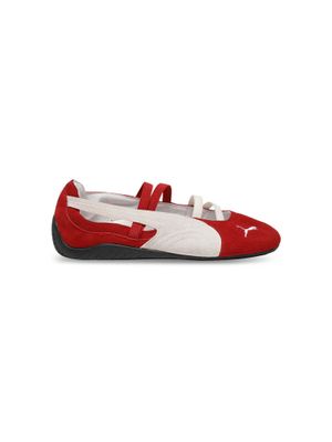 Buy Puma Red Speedcat Ballet Suede Womens Ballerina (UK 3) Online