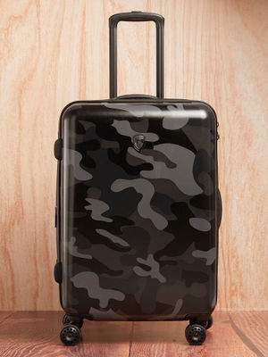 Buy Heys BLACK CAMO Color Polycarbonate Material Hard 26" Medium ...