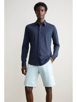 Buy FREAKINS Mens Polyamide Shirt- Navy Blue Online