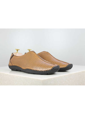 Buy PRIVO Tan Solid Casual Shoes Online