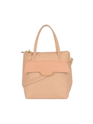 Buy Baggit Masa Small Beige Tote Handbag Online