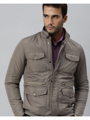 Buy Rare Rabbit Solid Beige Jackets Online