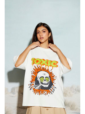 Buy The Clothing Factory Toxic Oversized T-Shirt Online