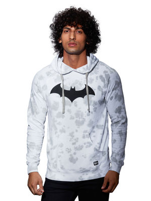 Buy The Souled Store Official Batman 3d Logo (tie Dye) Hoodies For Mens ...