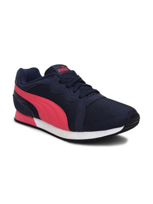 Buy Puma Navy Blue Solid Unisex Running Shoes Online