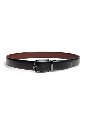 Buy Aldo Men Black Solid Reversible Belt (32) Online