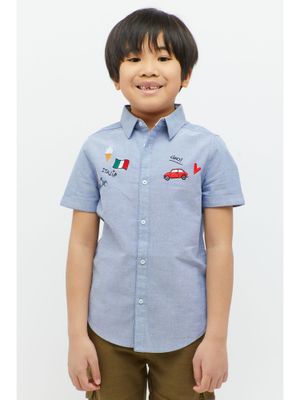 Buy One Friday Pastel Blue Shirt Online