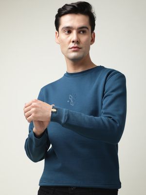 Buy Rare Rabbit Zen Petrol Sweatshirt Online