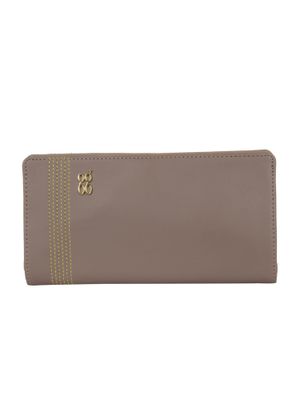 Buy Baggit Speak Large Beige Wallet Online