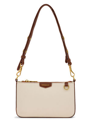 Buy MIRAGGIO Ivory Solid Shoulder Bag Online