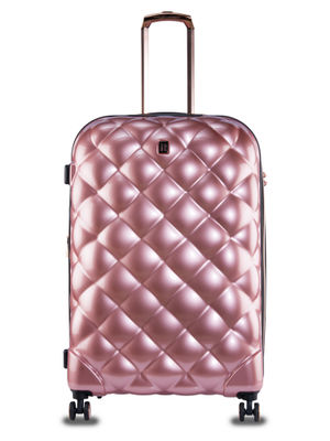 Buy It Luggage Rose Gold Solid Trolley Bag Online