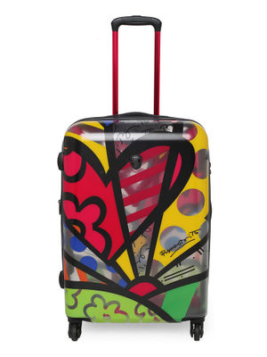 Buy Heys BRITTO TRANSPARENT A NEW DAY Multicolor Color Polycarbonate ...