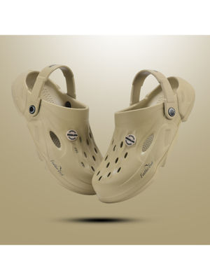 Buy WOODLAND Men Casual Beige Clogs Online